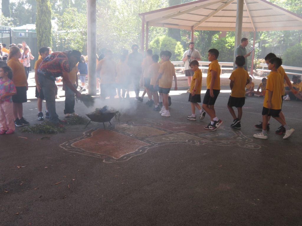 Welcome to Country, Smoking Ceremony and Beginning of Year Mass - St ...